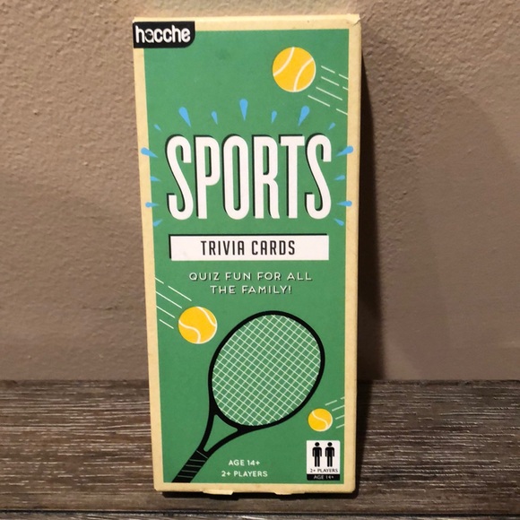Hacche Retail | Other | Sports Trivia Cards New | Poshmark